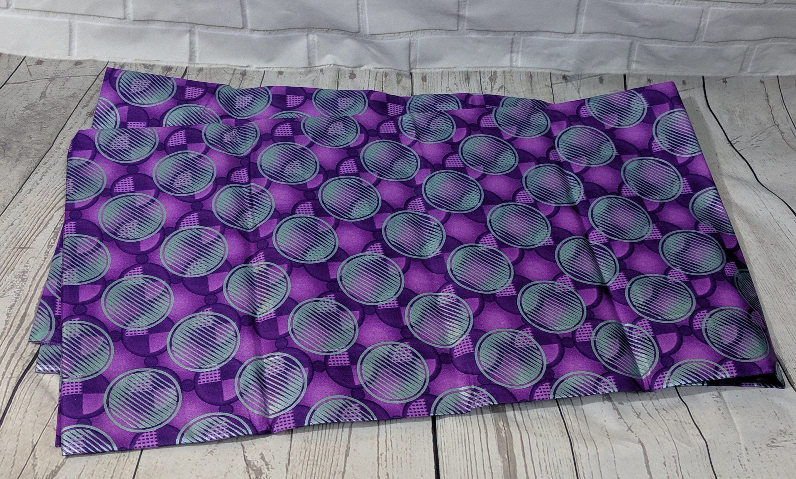 Geo-circular Kampala Nigerian Print Fabric - Nicky Mozzy Collections ...