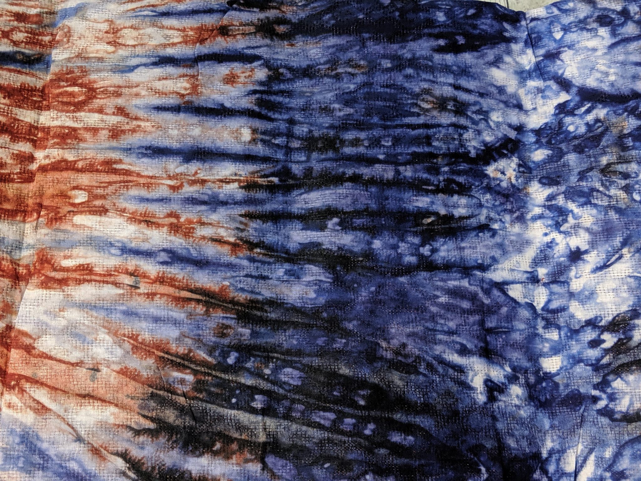 Tye & Dye Authentic Handmade Yoruba Adire African Cotton Lace Fabric ...